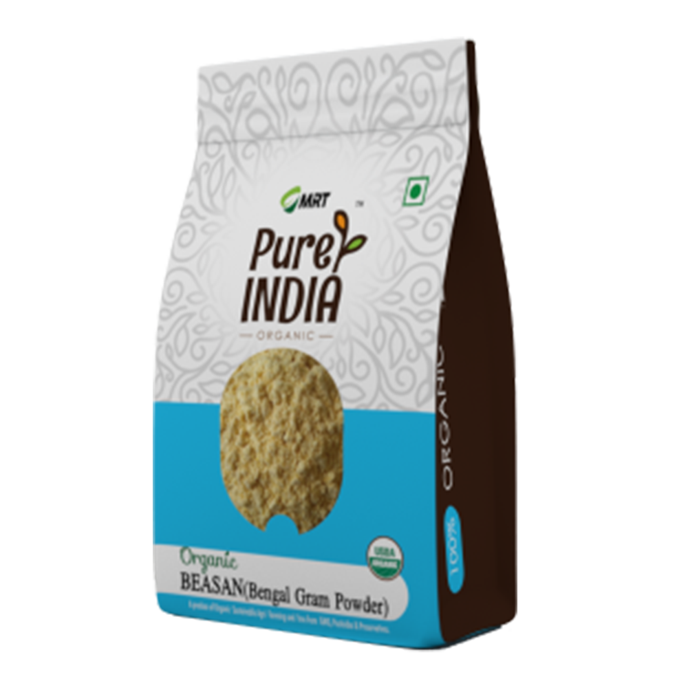 Beasan Organic (Bengal Gram Powder) – MRT ORGANIC GREEN PRODUCTS